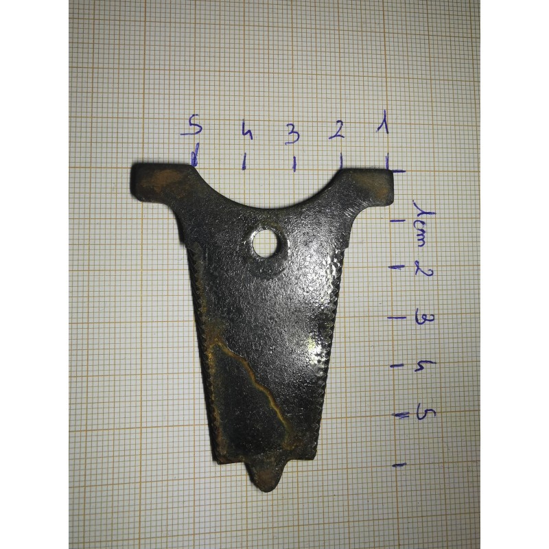 Plaquette de doigt de barre de coupe faucheuse